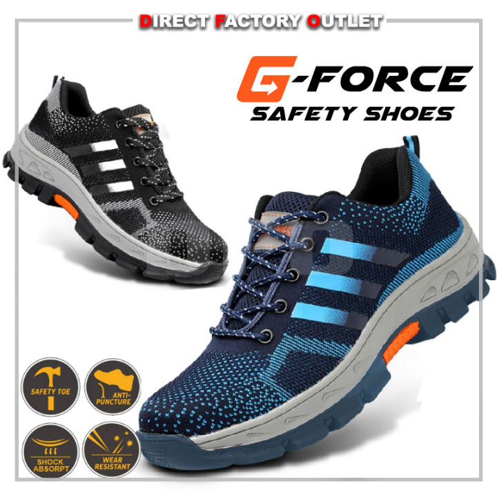 DFO Safety Shoes G-FORCE Men Shoes Hiking Camping Sneakers Anti Slip ...
