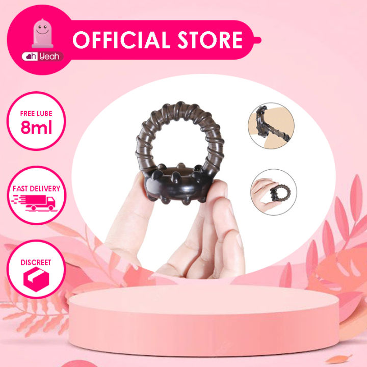 Reusable Erotic Men Cock Ring Double Delay Ejaculation Sex Toys | Lazada PH