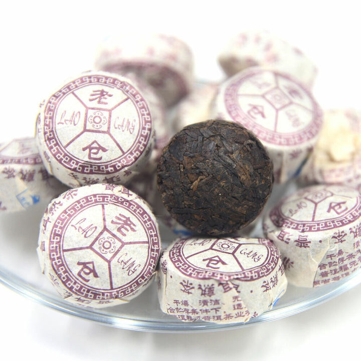 Mini Pu Er Tuo Cha Tea 2015yr Ripe Tuocha Tea Laocang Original Taste Puer Tuocha Chinese tea ...
