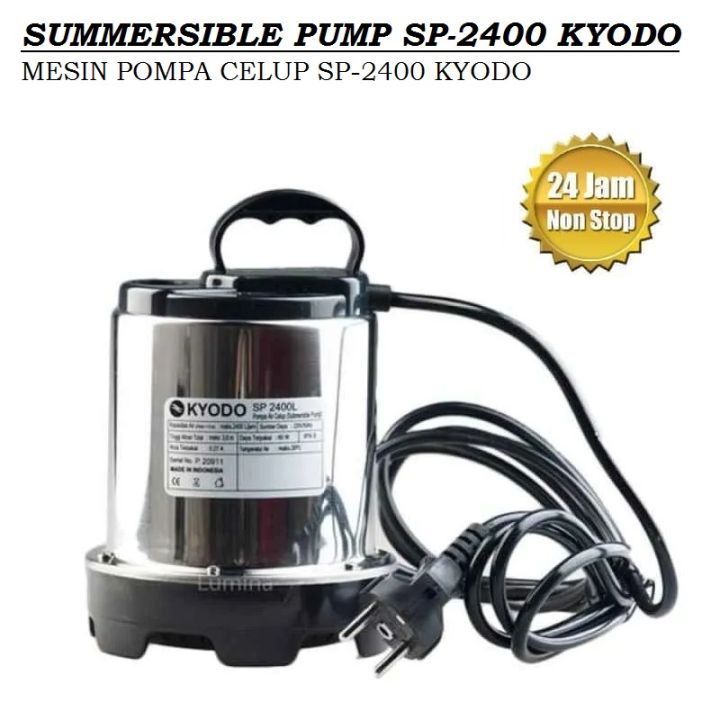 KYODO Mesin Pompa Air Celup SP 2400 L - Submersible Pump 2400L - Pompa ...