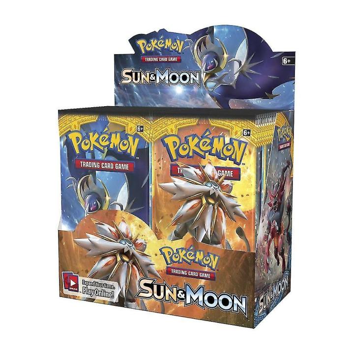 （Reddy Stock）Pokemon TCG Sun & Moon 8+1 Cards in 1 Pack | Lazada