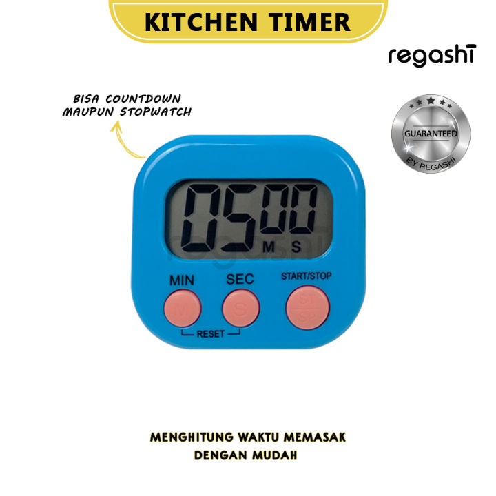 Regashi Timer Dapur | Pengatur Waktu Masak | Kitchen Timer | Lazada ...