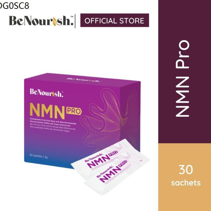 BeNourish NMN PRO Uthever NMN Pomegranate Powder 100mg (30 Sachets x 2g) | Lazada