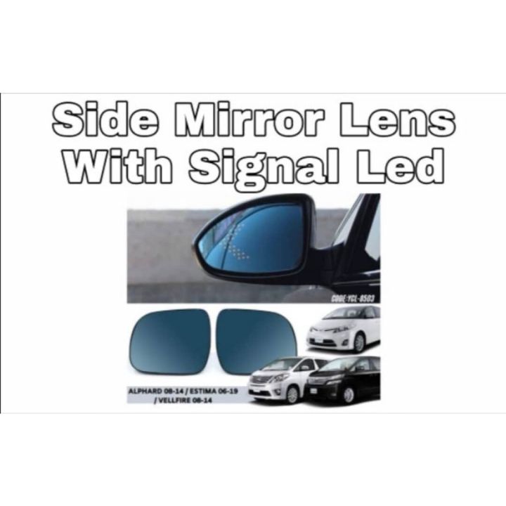 Mitsubishi Pajero Perodua Alza Myvi Bezza Axia Blue Side Mirror With ...