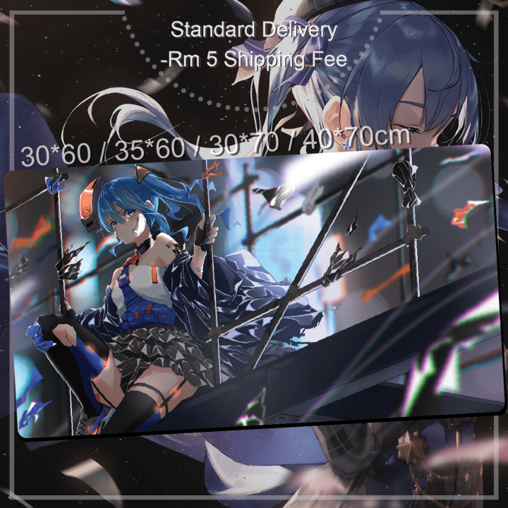 Hololive Vtuber Hoshihi Suisei อะนิเมะเกมขนาดใหญ่พิเศษ Long Table Pad ...