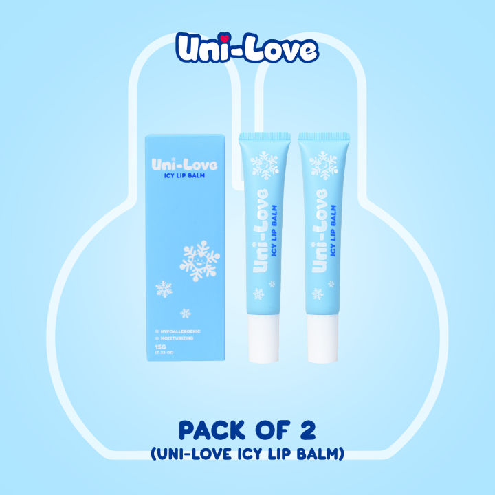 Uni-Love Icy Lip Balm 15g Pack of 2 | Lazada PH