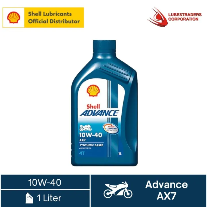 Shell Advance AX7 10W-40 SM/MA2 - 1L | Lazada PH