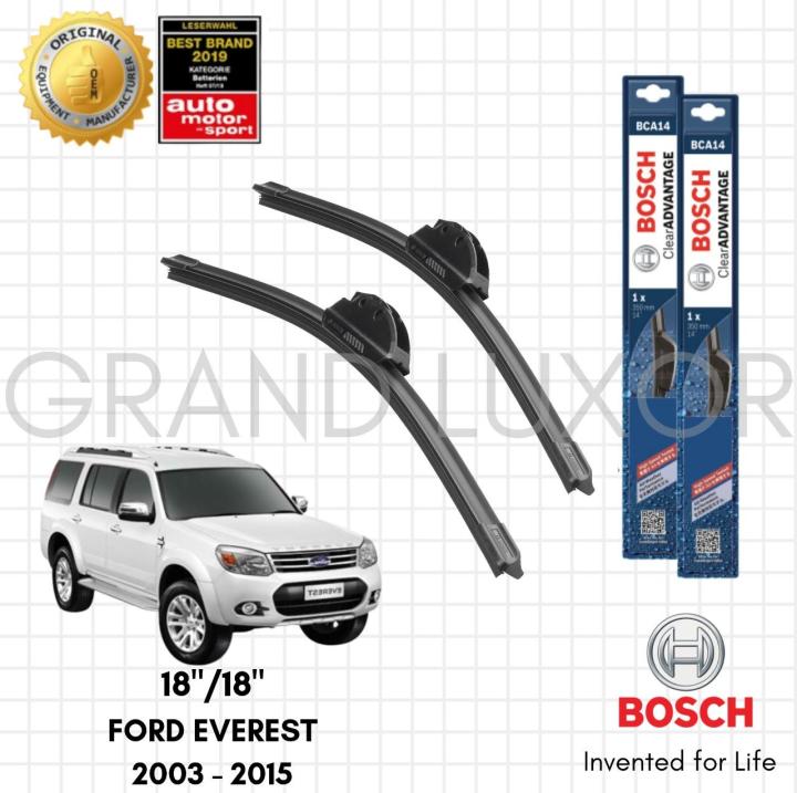 Bosch Clear Advantage Wiper Blade for Ford EVEREST 2003 - 2015 | Lazada PH