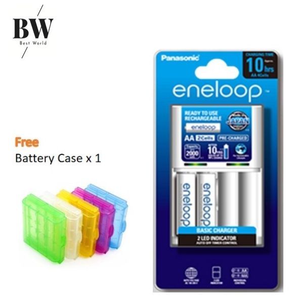 PANASONIC ENELOOP BASIC CHARGER 10H-2 CELLS | Lazada