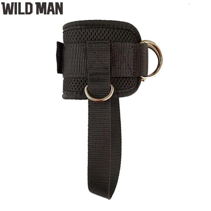 D-ring Adjustable Ankle Straps w/ Cable Leg Pulley Lifting Fitness ...