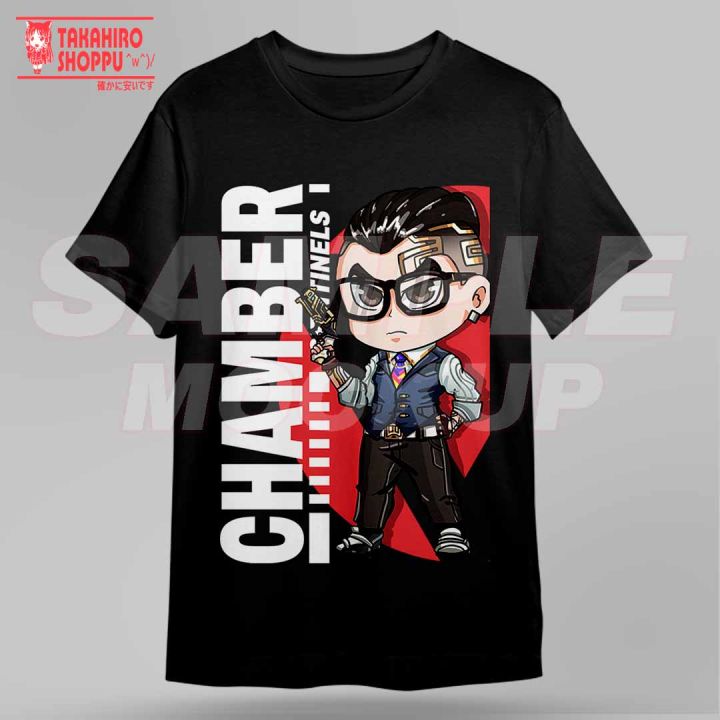 Baju Kaos Anime VALORANT CHIBI - CHAMBER Print DTF | Lazada Indonesia