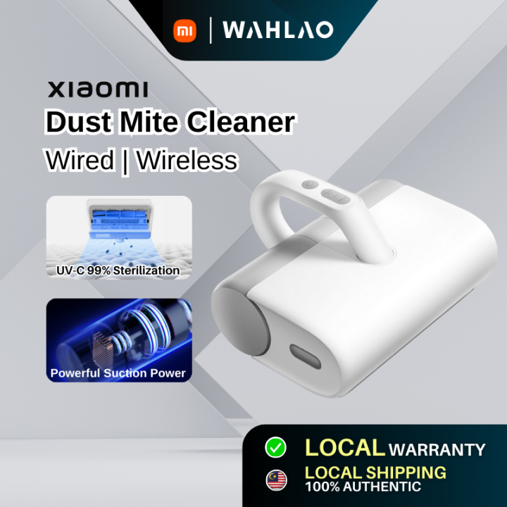 Xiaomi Mijia Handheld Dust Mite Vacuum UV Light Mites killer Suction ...
