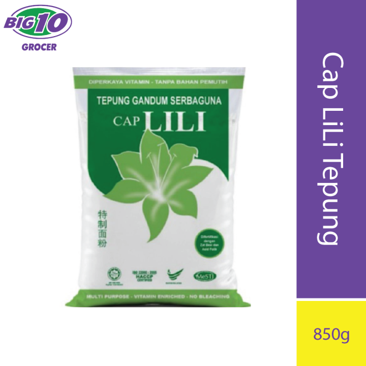 Cap Lili Tepung Gandum / Wheat Flour (850g) | Lazada