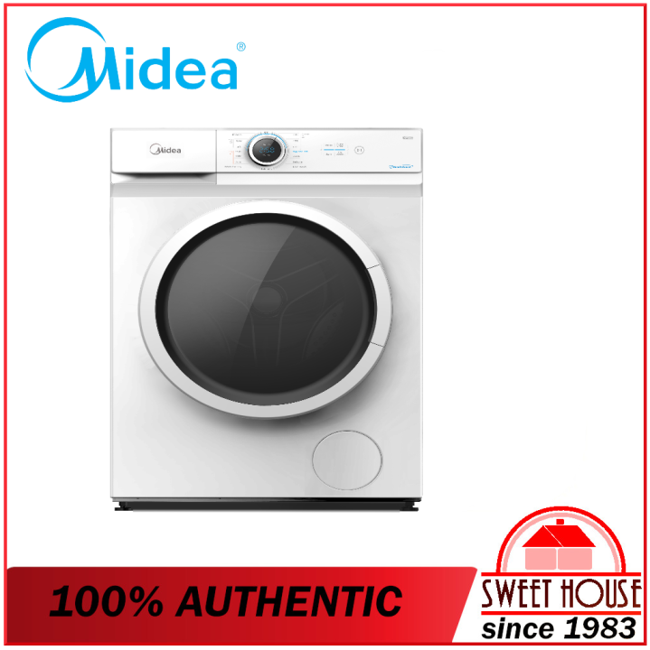 Midea Washing Machine (9.5KG) Quick Wash Inverter Front Load Washer ...