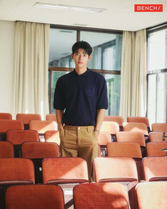 BENCH- BIF0226 Bench x Lomon Men's Oversized Polo Shirt | Lazada PH