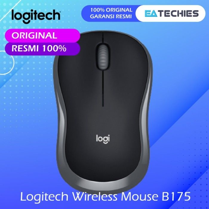 Logitech B175 Garansi Resmi Original Mouse Wireless Murah B 175 ...