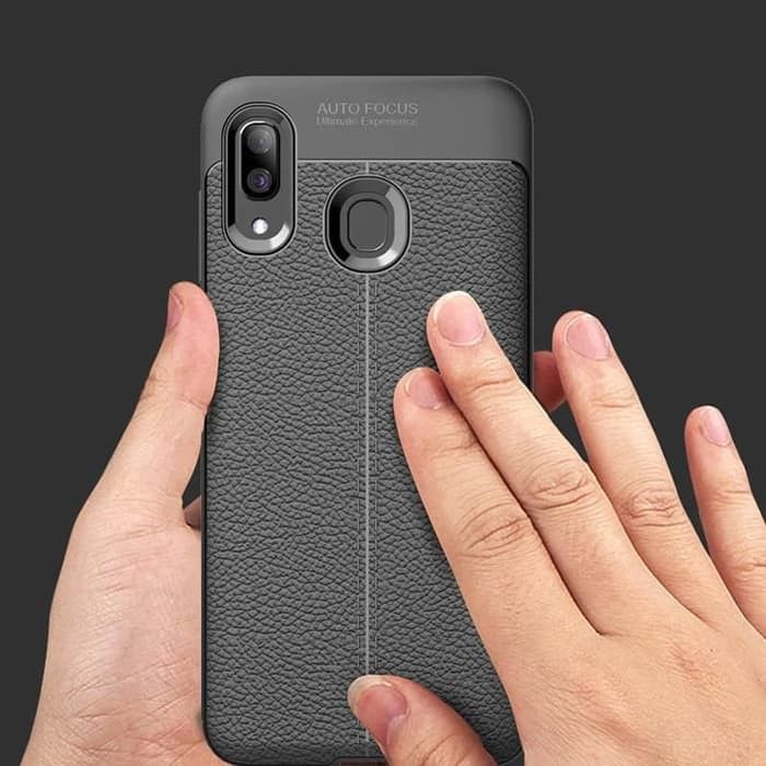 CASE AUTOFOCUS SAMSUNG GALAXY A20 / A30 - SOFTCASE LEATHER AUTOFOCUS ...