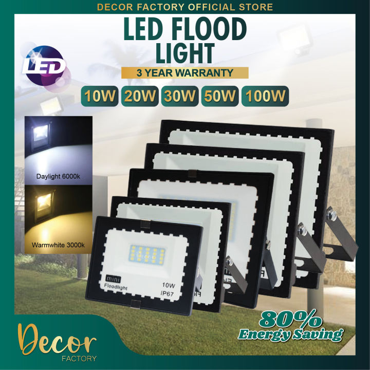 LED Flood Light LED Spotlight Waterproof Outdoor Spot Light 10W/20W/30W ...
