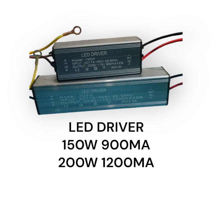 LED DRIVER Waterproof 150w 900ma 200w 1200ma / Trafo Lampu LED 150w ...