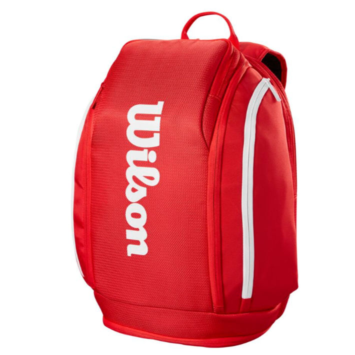 Wilson Super Tour Wilson Red Backpack Bag Red 2025 WR8036901001 ...