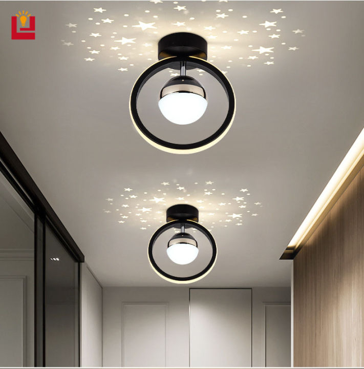 YONUO LED Light โคมไฟเพดานโคมไฟติดผนังห้องนอนตู้เสื้อผ้าไฟ Entrance Light ตกแต่งห้อง Home ตกแต่ง ...