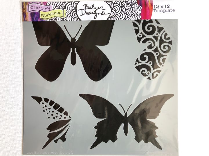 Layered Butterflies 12x12 Stencils (Balzer Designs) | Lazada