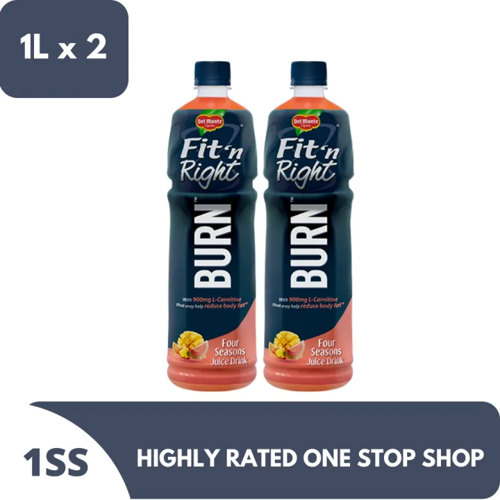 Del Monte Fit N' Right, Four Seasons 1L x 2 | Lazada PH