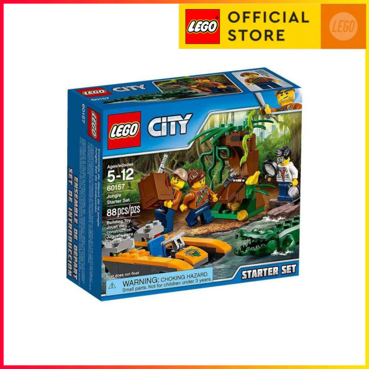 LEGO 60157 City Jungle Starter Set 88pcs 5+ Đồ Chơi Lắp Ráp lego Hoàn ...