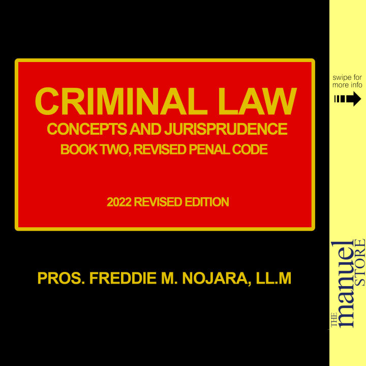 Nojara (2025) RPC Book 2 - Criminal Law: Concepts and Jurisprudence ...