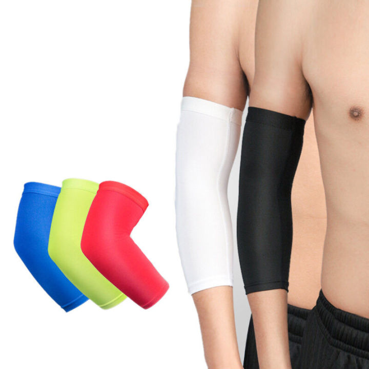 Dream Hunter Sport 1 Pair Elastic Basketball Elbow Pads Volleyball Arm ...