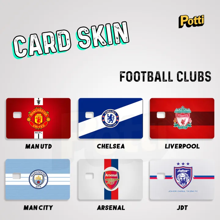 Custom Skin Card Sticker ATM Vinyl Debit Credit Emoney Flazz Sticker ...