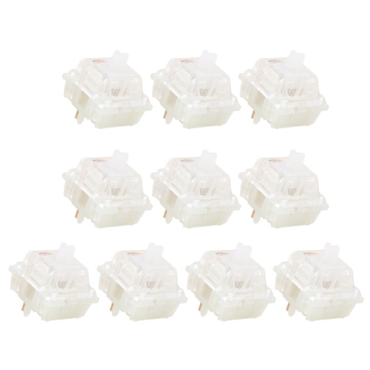 JWICK White Red Yellow Linear Switch 5pin RGB SMD 45g 62g 65g Mx Switch ...