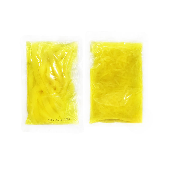 Takuan Sliced Yellow Pickled Radish Sliced / Kizami Takuan HALAL 150G ...