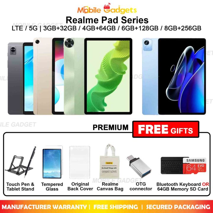 REALME Pad / REALME Pad 2 / REALME Pad Mini / REALME Pad X | LTE / 5G ...