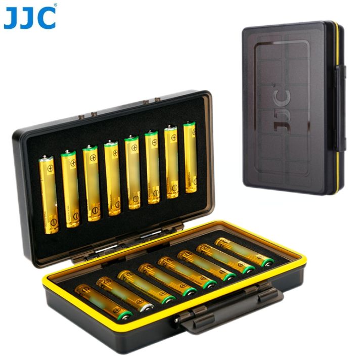 JJC 16 Slots for AAA aaa Battery Storage Case Battery Holder Box ...