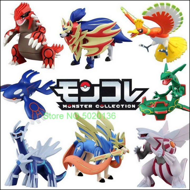 Legenda Pokemon angka asal Zacian Zamazenta Dialga Groudon Kyogre Ho-Oh ...