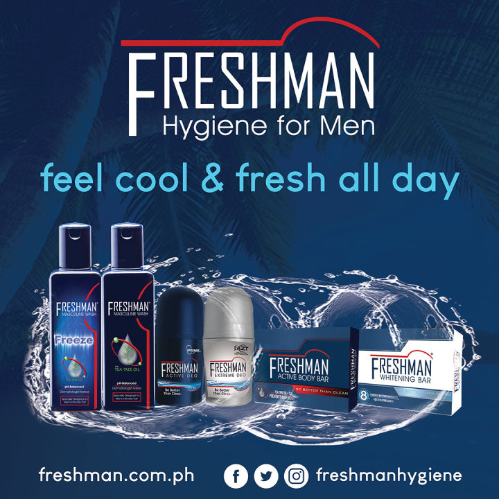 Freshman Masculine Wash Original 150ml Single | Lazada PH