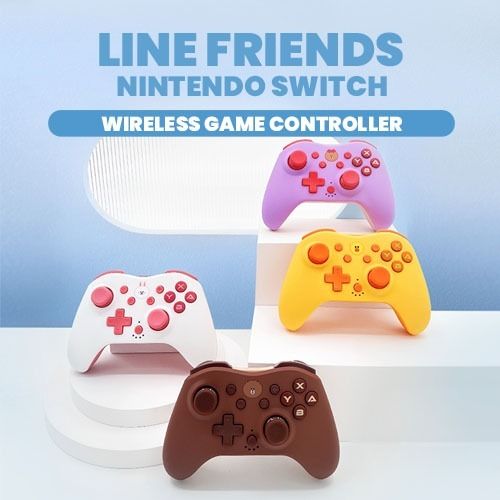Nintendo Switch™ NFC Wireless Game Controller [LINE Friends] (By ...