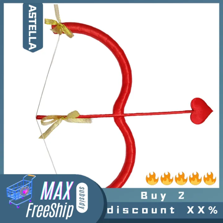 ASTELLA Cupid Bow and Arrow Set Valentine Day Gift for Couples ...