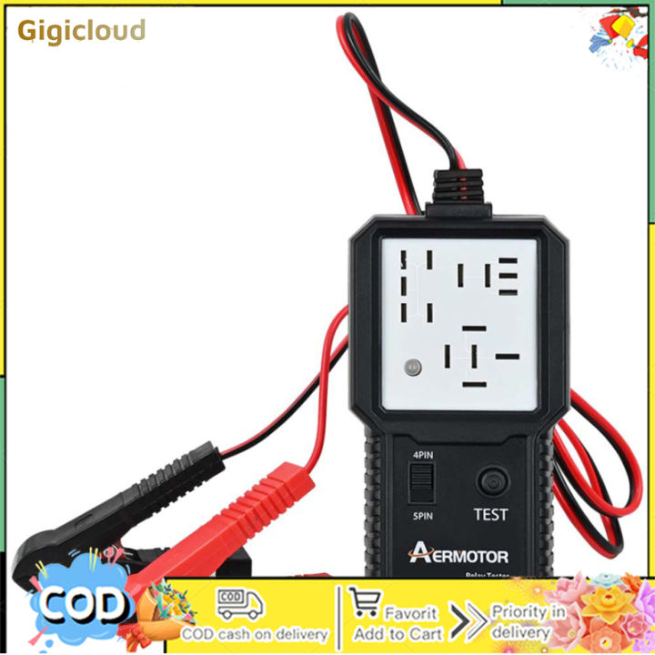 4-Pin And 5-Pin Relay Tester Analyzer, LED Indication, Simple Operation ...
