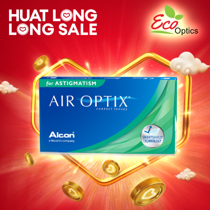 Alcon Air Optix Toric Silicone Hydrogel Monthly (3piece/box)Air Optix ...