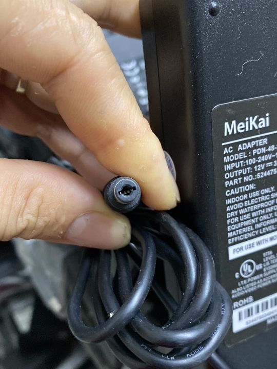 Dây nguồn màn hình máy tính Hugon 27 inch 12V-3A | Lazada.vn