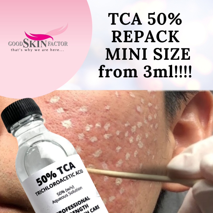 TCA Peel Repack Ori 50% from 3ml Chemical Peeling | Lazada