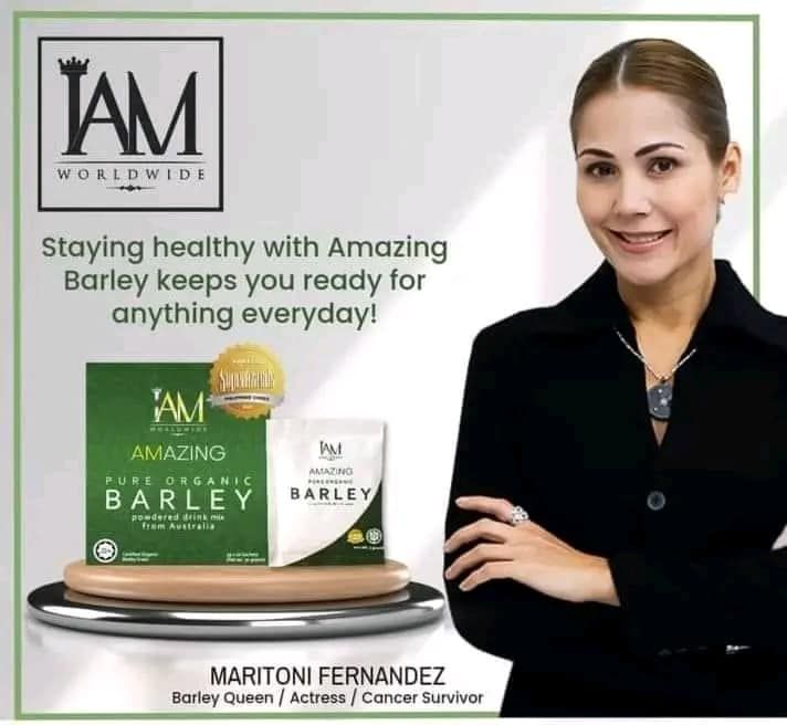 I AM Amazing Pure Organic Barley 10 sachets in a box | Lazada PH