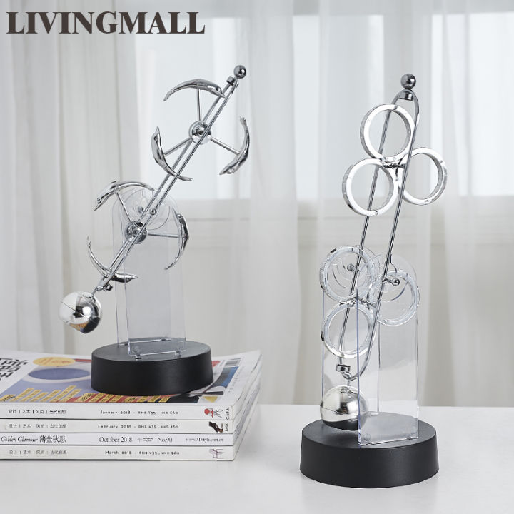 Livingmall Perpetual Motion Newton Pendulum Modern Physics Teaching ...