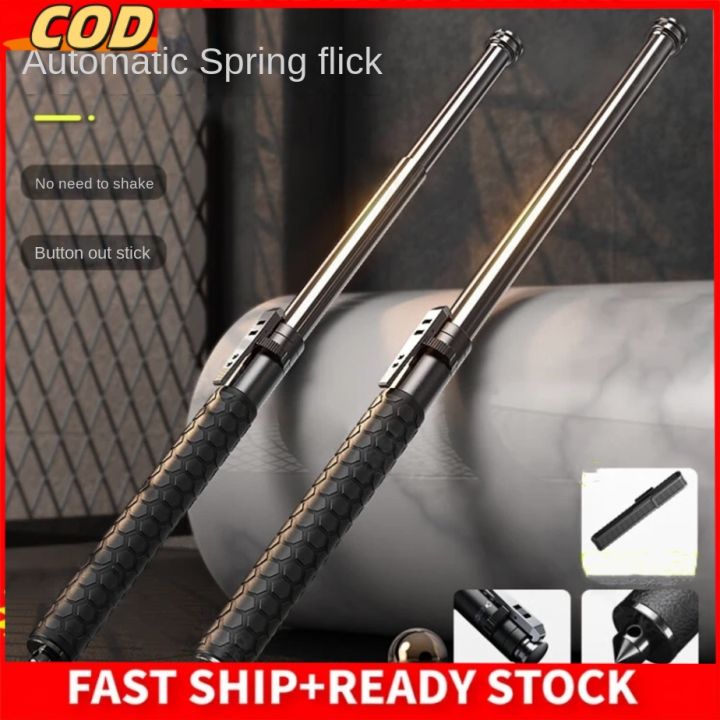 Expandable security guard night stick metal 50cm/65cm/70cm/80cm/1M ...