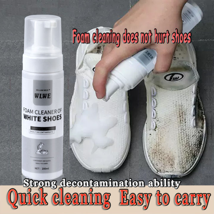 WILLIAM WEIR Shoe Cleaner 200ml Shoe cleaner, foam, shoe cleaner, stain ...