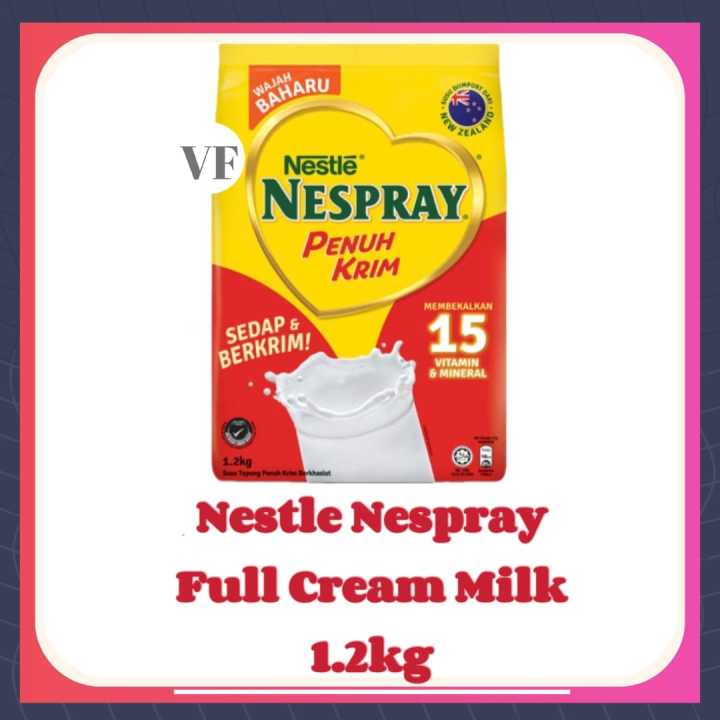 NESTLE NESPRAY Full Cream Milk Powder 1.2kg | Lazada Singapore