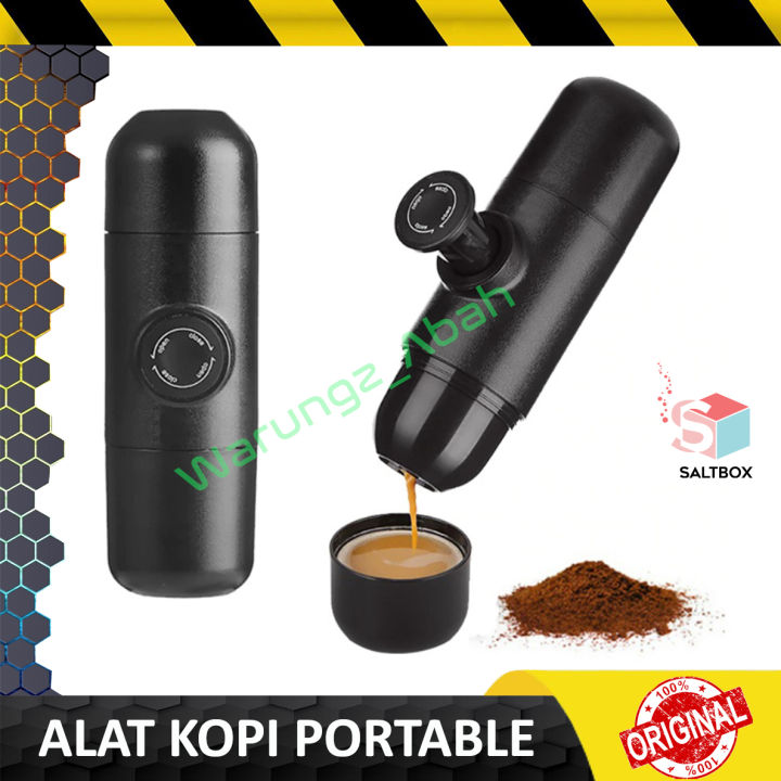 ALAT MESIN TUMBLER THERMOS SEDUH PEMBUAT KOPI PORTABLE HAND MINI ...