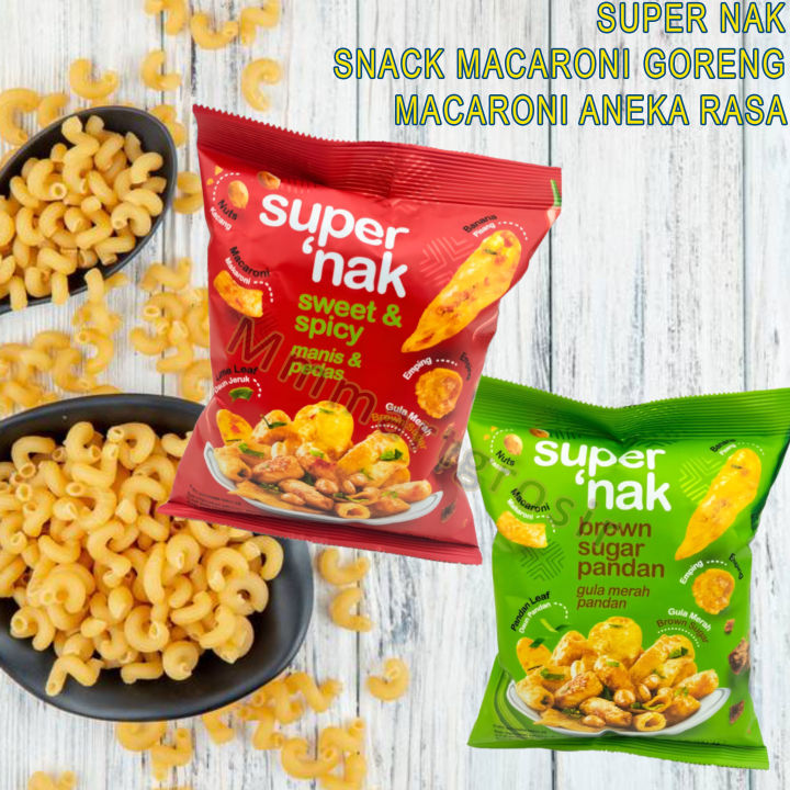 Super Nak / Snack Macaroni Goreng / Makaroni Aneka Rasa / 50gr | Lazada Indonesia